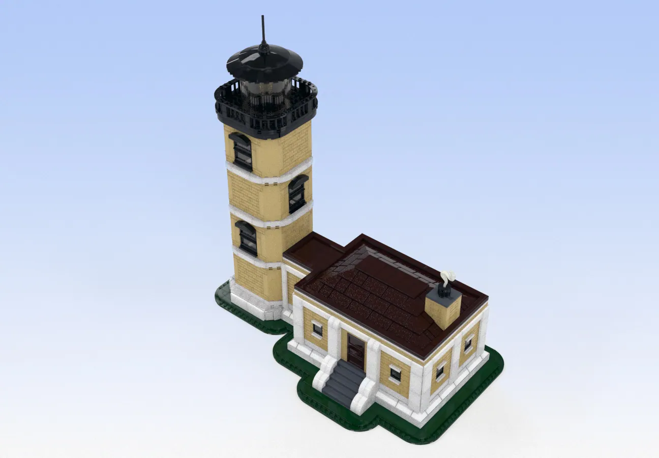 Split Brick Point Lighthouse | LEGO® Ideas
