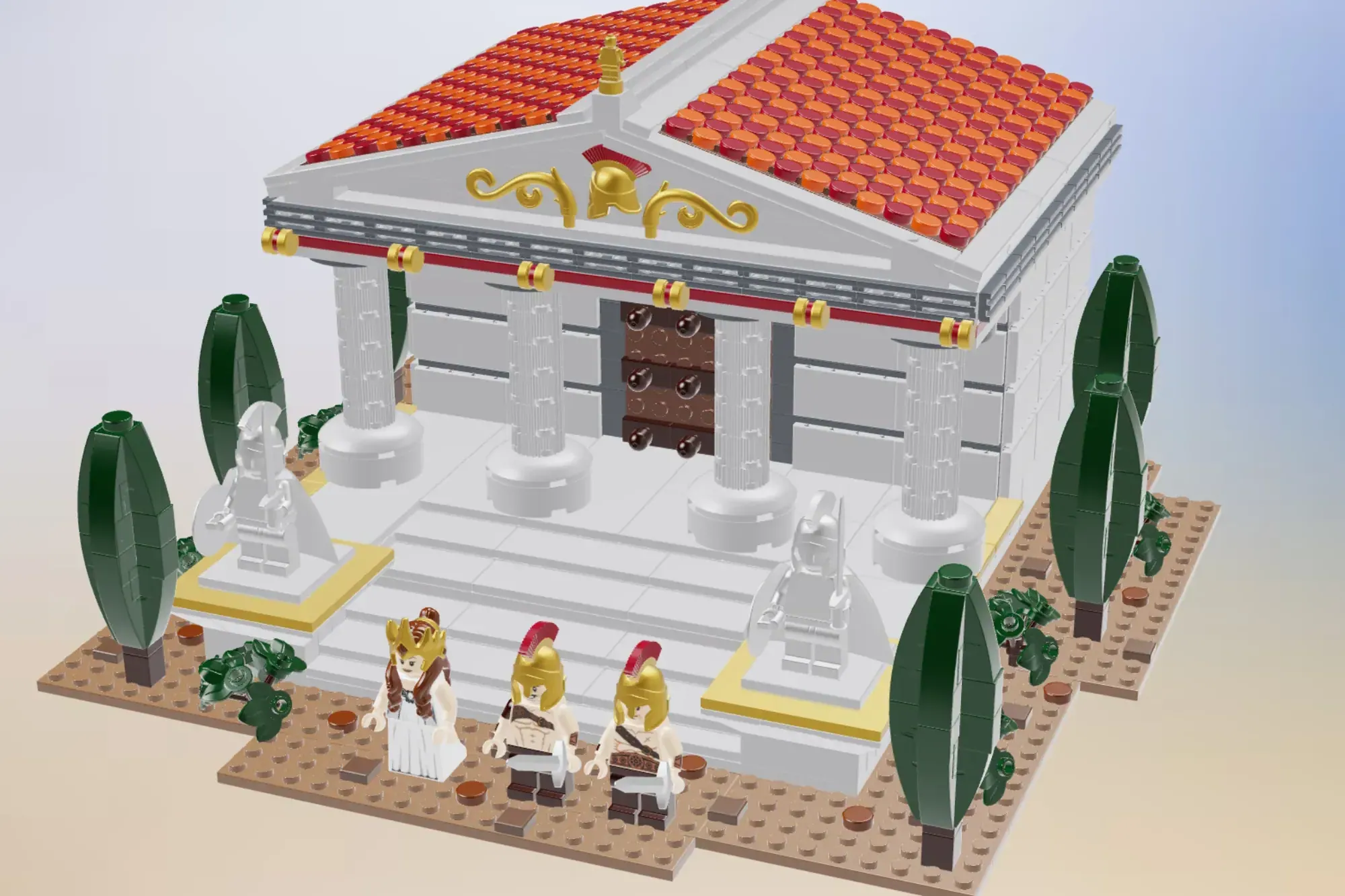 Roman Temple of Jupiter | LEGO® Ideas