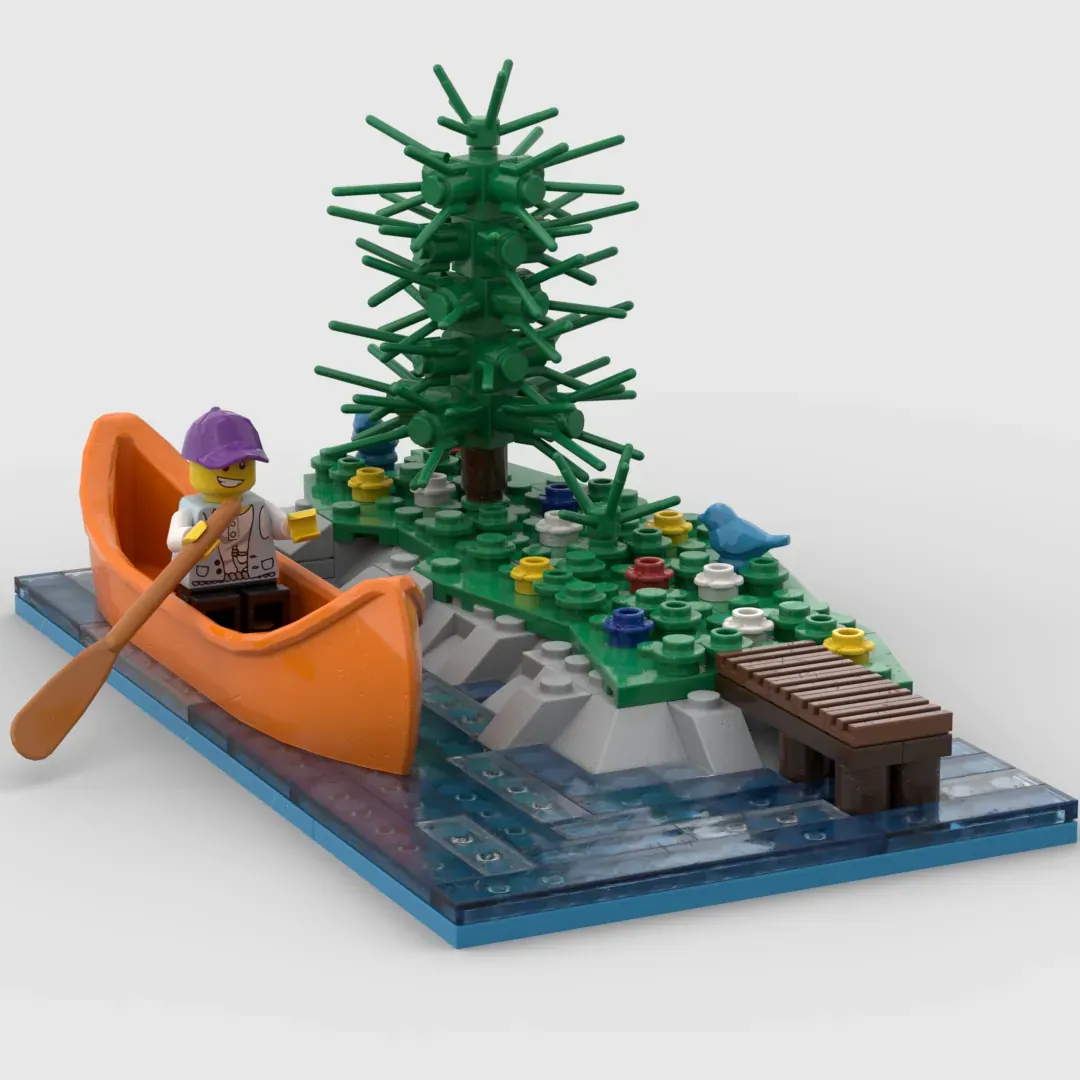Canoeing in the Thames | LEGO® Ideas