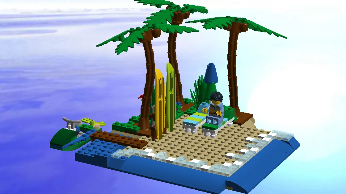 Hawaiian Vacation for One | LEGO® Ideas