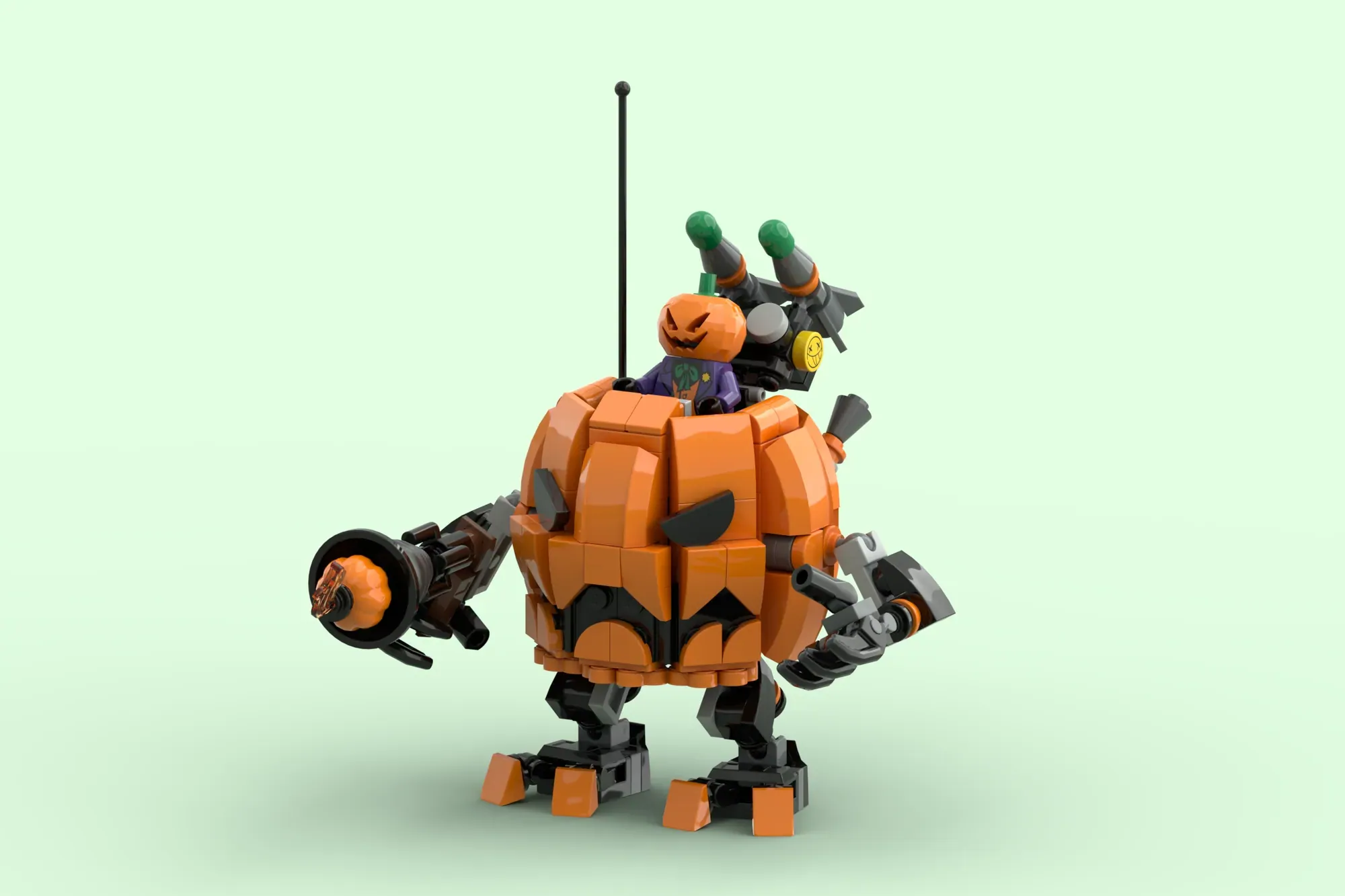 Pumpkin Mech | LEGO® Ideas