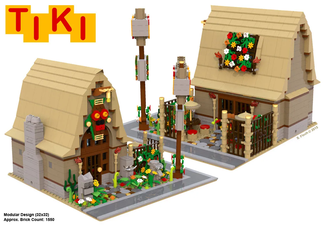 Brick Tiki - A Plastic Polynesian Paradise | LEGO® Ideas