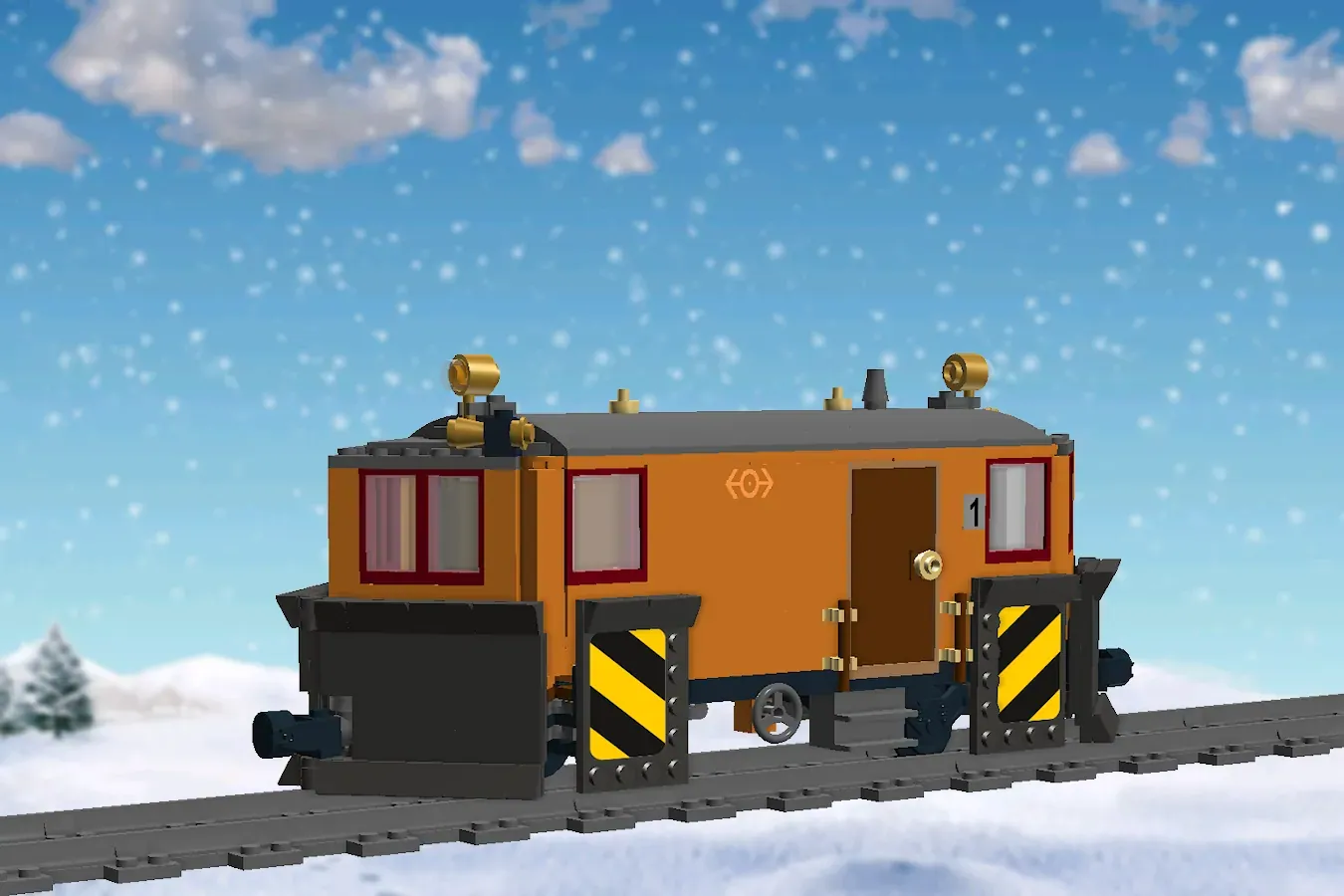 Old Snowplough, Lithuania [LDD] | LEGO® Ideas