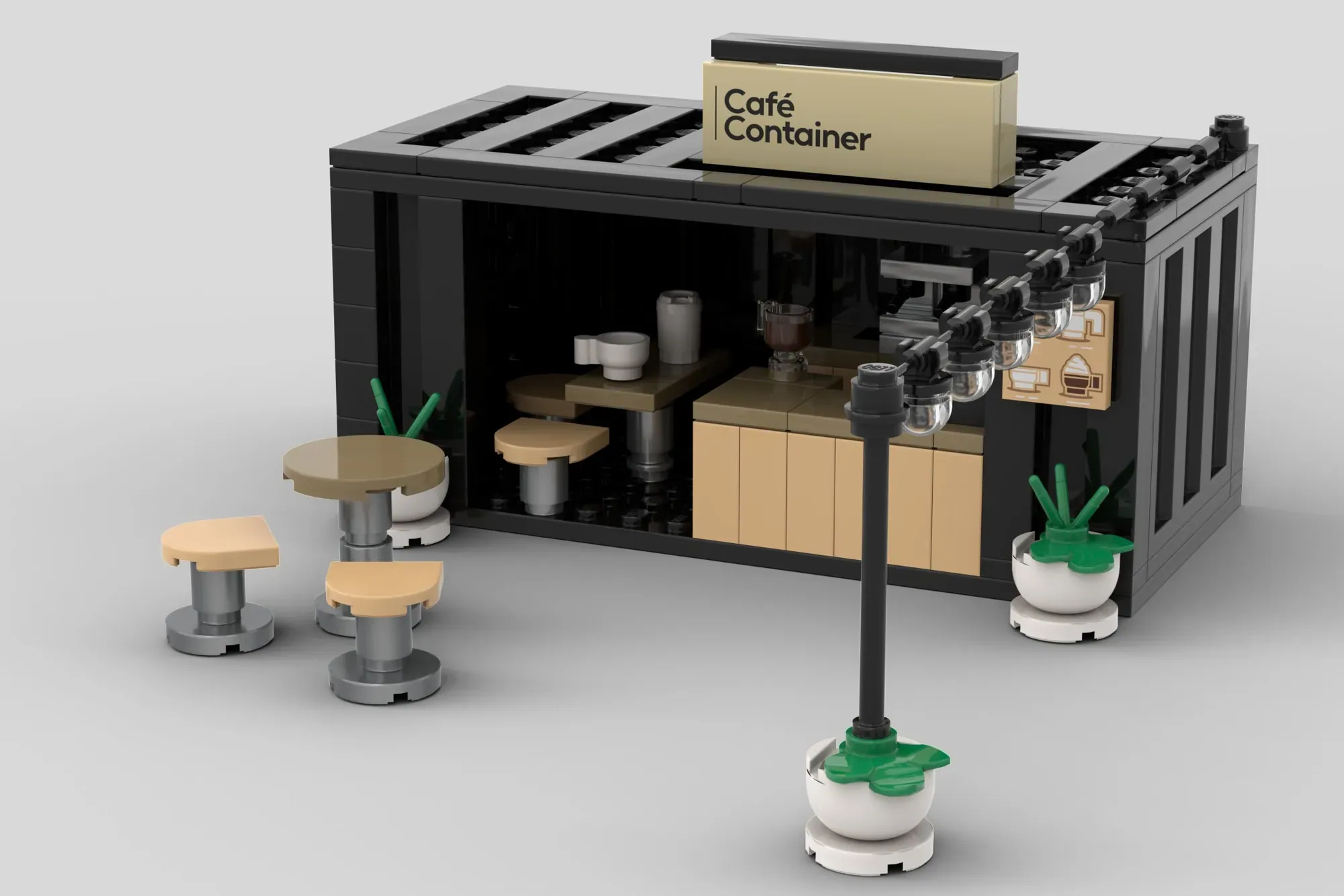 Container-Based Concession Stand | LEGO® Ideas