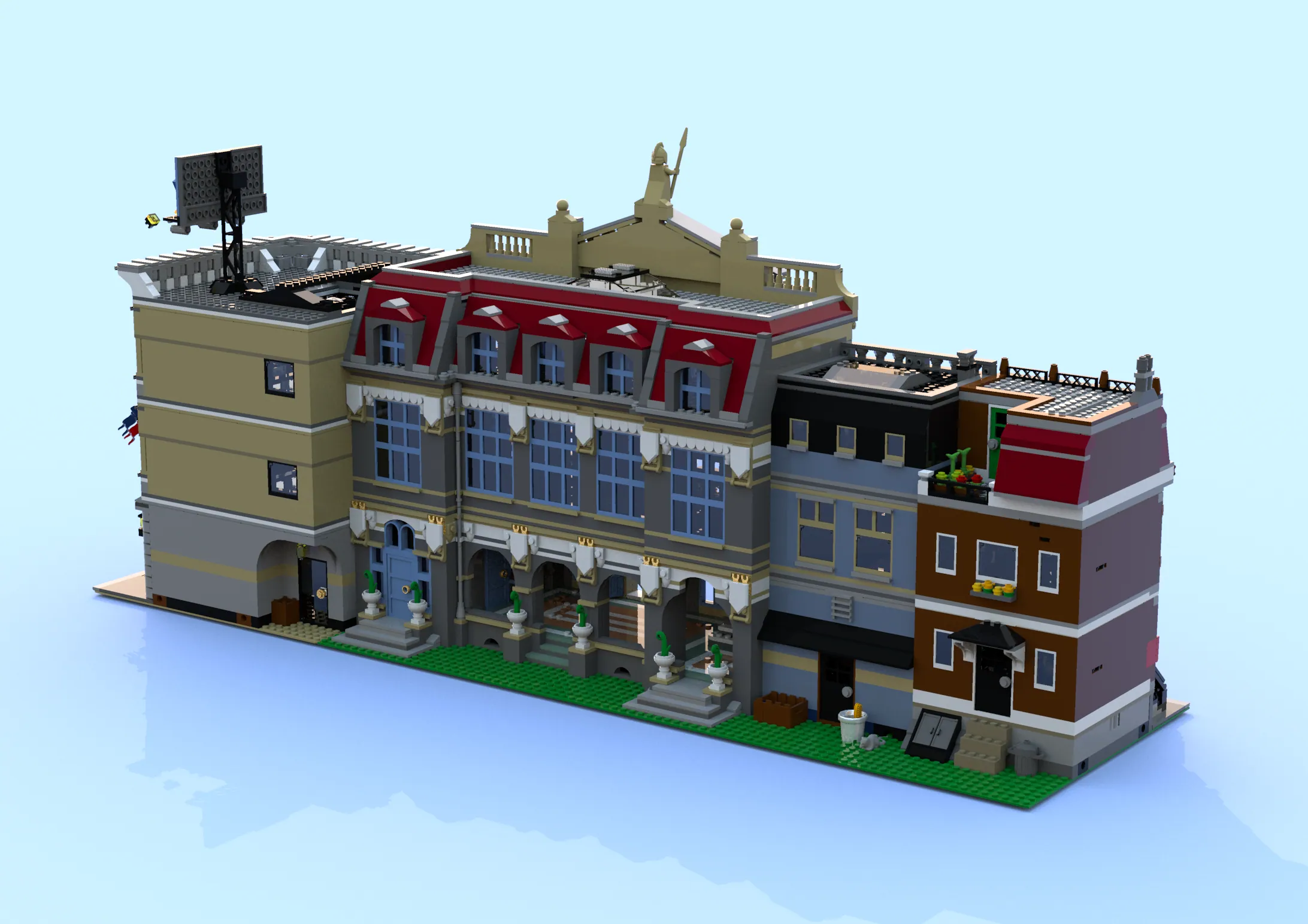 The Modular University | LEGO® Ideas
