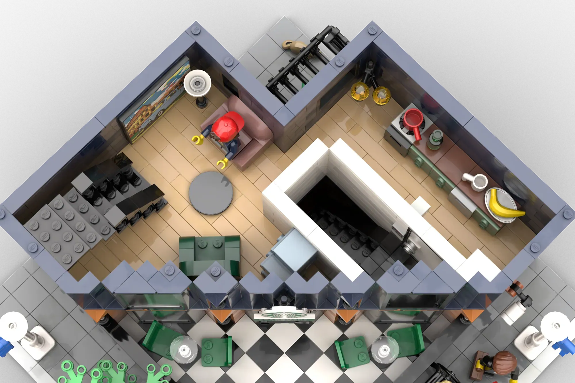 Modular Starbucks Coffee | LEGO® Ideas