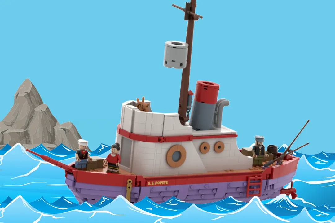 The S.S. Popeye - Popeye the Sailor Man | LEGO® Ideas