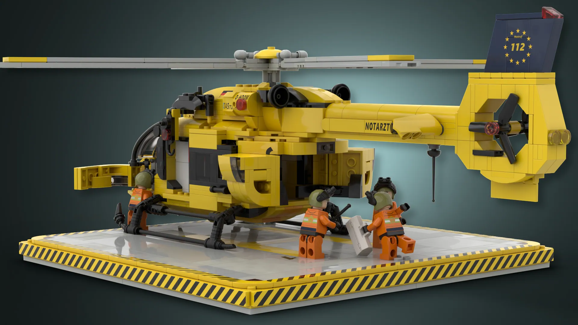 Airbus EC-145 T2 ADAC Edition. | LEGO® Ideas