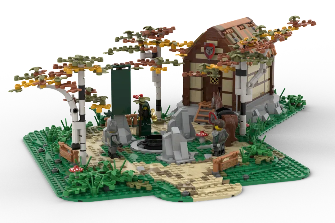 Bear Knight Potion Cabin | LEGO® Ideas