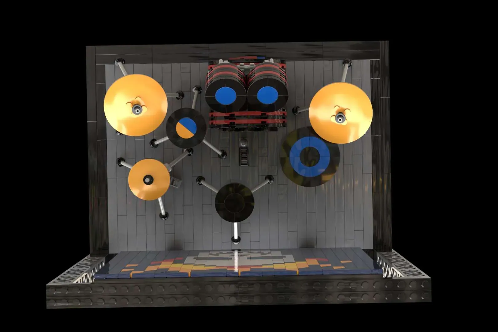 Heavy Metal Drumkit | LEGO® Ideas