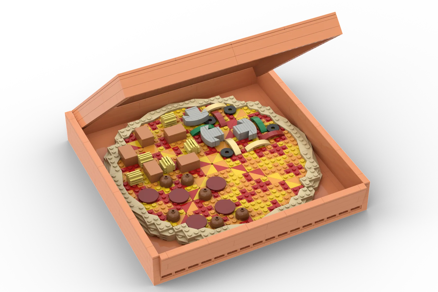 LEGO Brick Oven Pizza | LEGO® Ideas