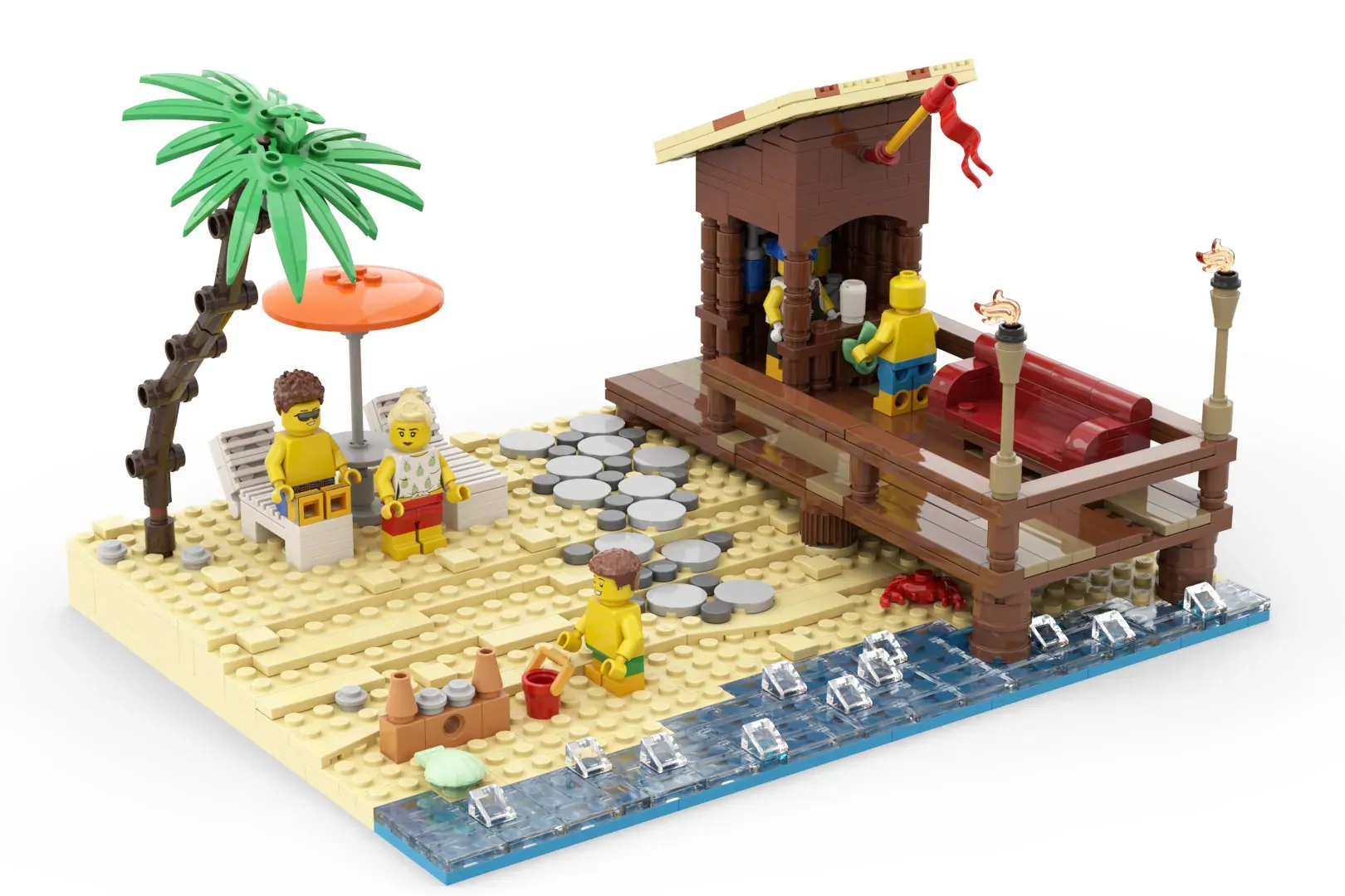 Seaside Siesta | LEGO® Ideas
