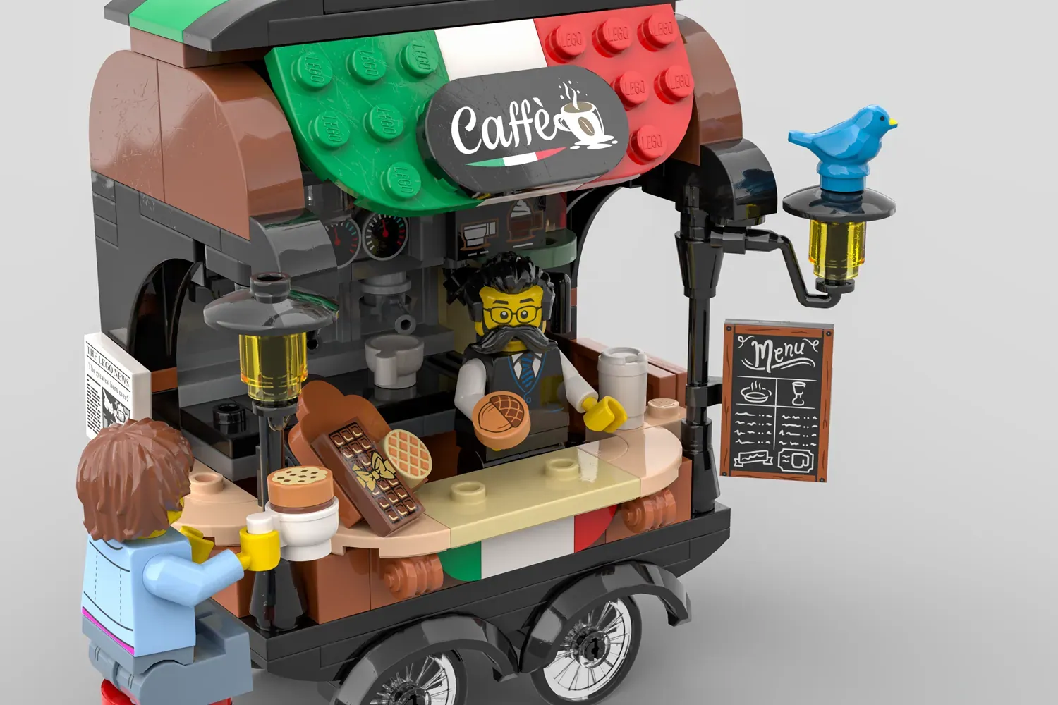 Uncle Bruno’s Café | LEGO® Ideas
