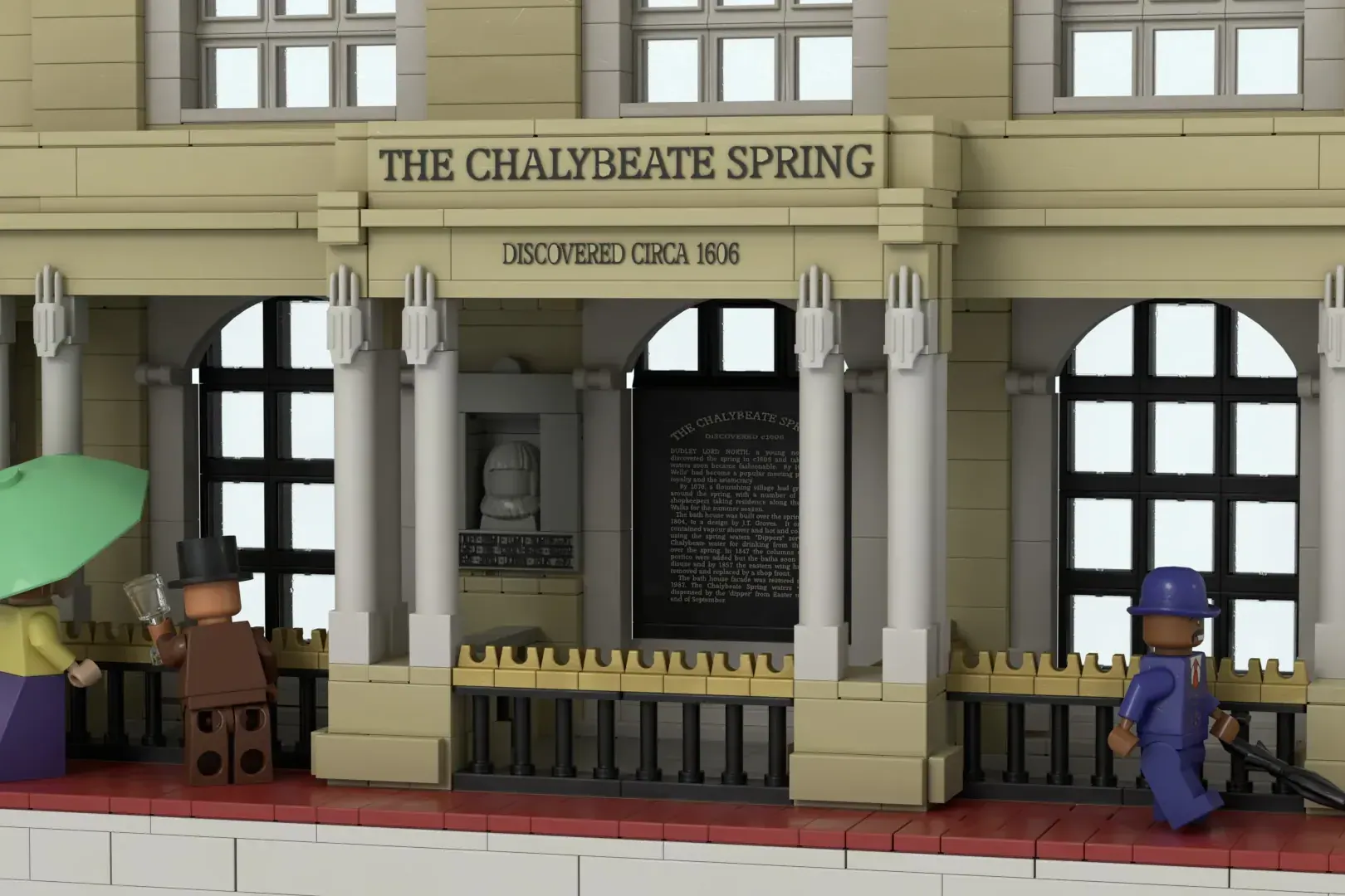 The Chalybeate Spring - The Pantiles - Royal Tunbridge Wells | LEGO® Ideas