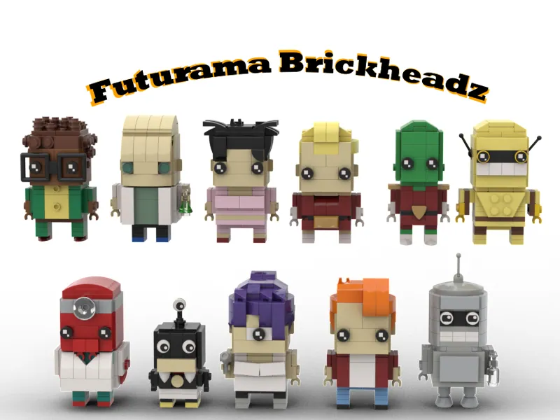 Futurama Brickheadz | LEGO® Ideas