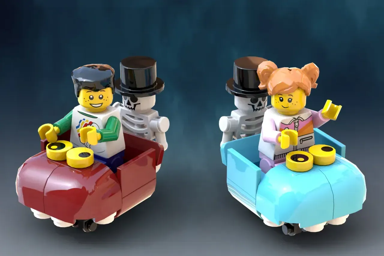 The Vintage Ghost Train - Funfair | LEGO® Ideas