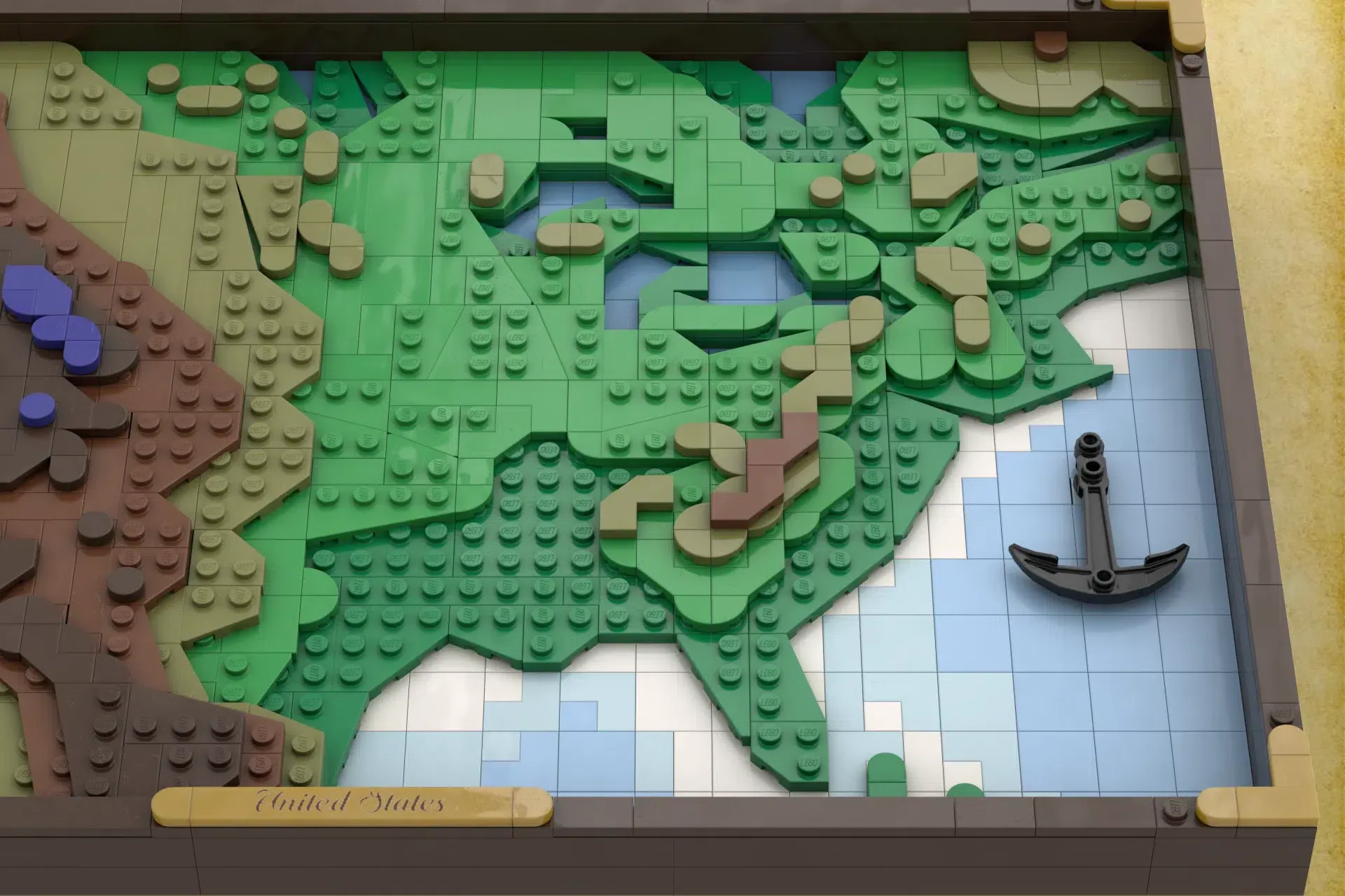 Map of the United States of America | LEGO® Ideas