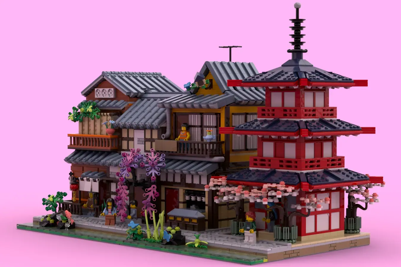 The Japanese Village | LEGO® Ideas