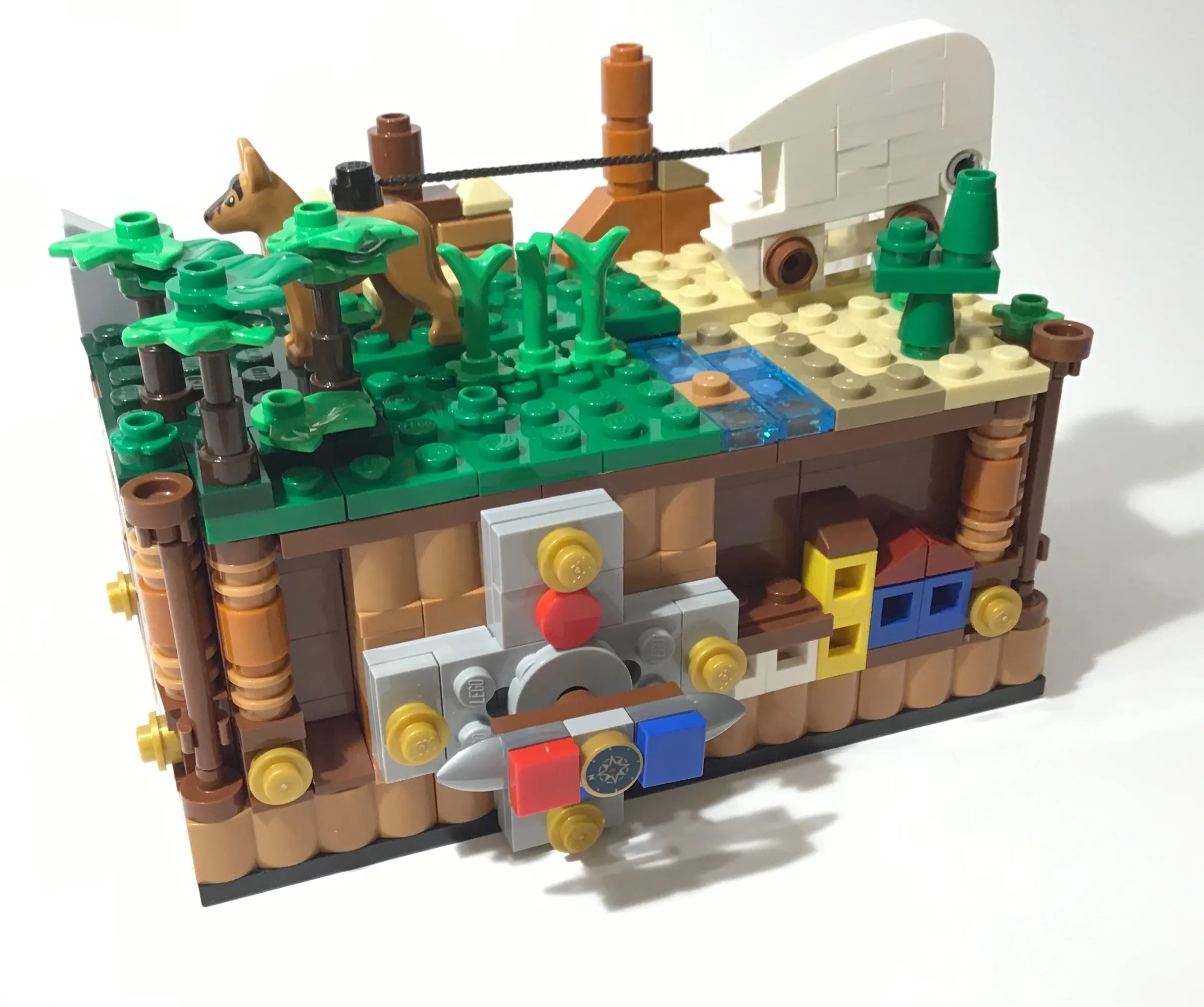 The Oregon Trail Kinetic Sculpture | LEGO® Ideas