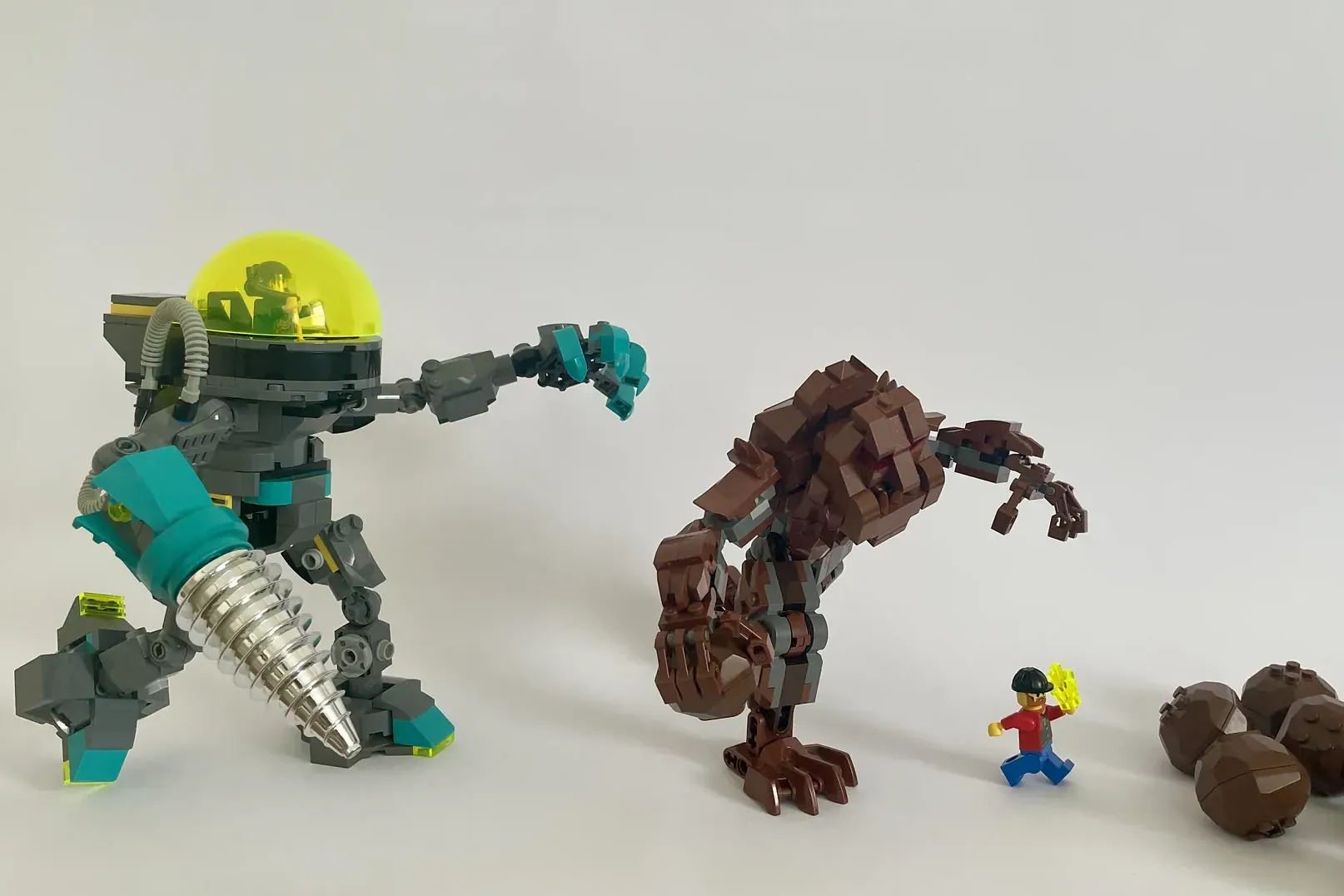 Mining Mech vs Rock Monster | LEGO® Ideas