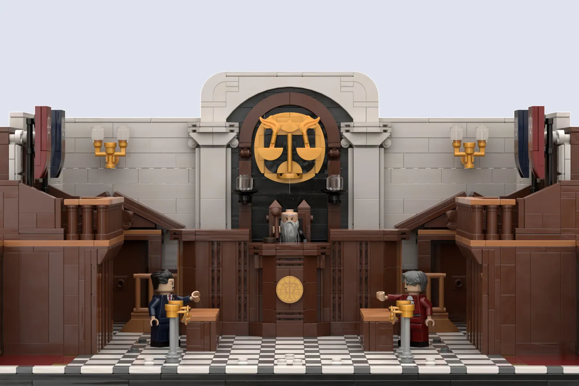 Apollo Justice: Ace Attorney Trilogy Courthouse | LEGO® Ideas