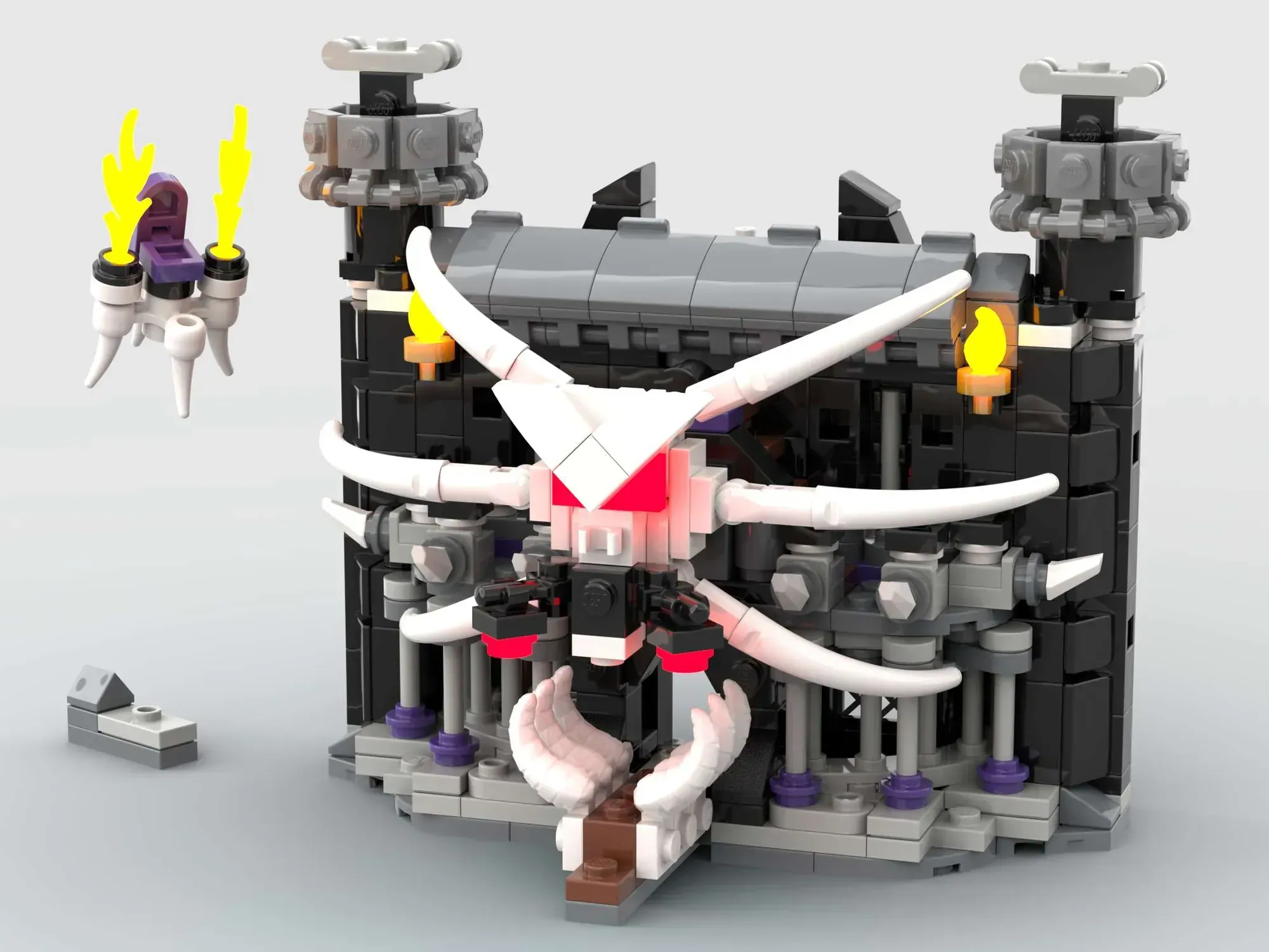 Ninjago Garmadon's Dark Fortress (Microscale) | LEGO® Ideas