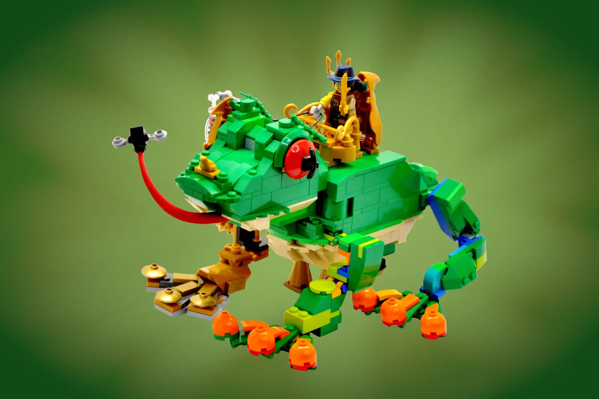 The Steampunk Mech Frog! | LEGO® Ideas