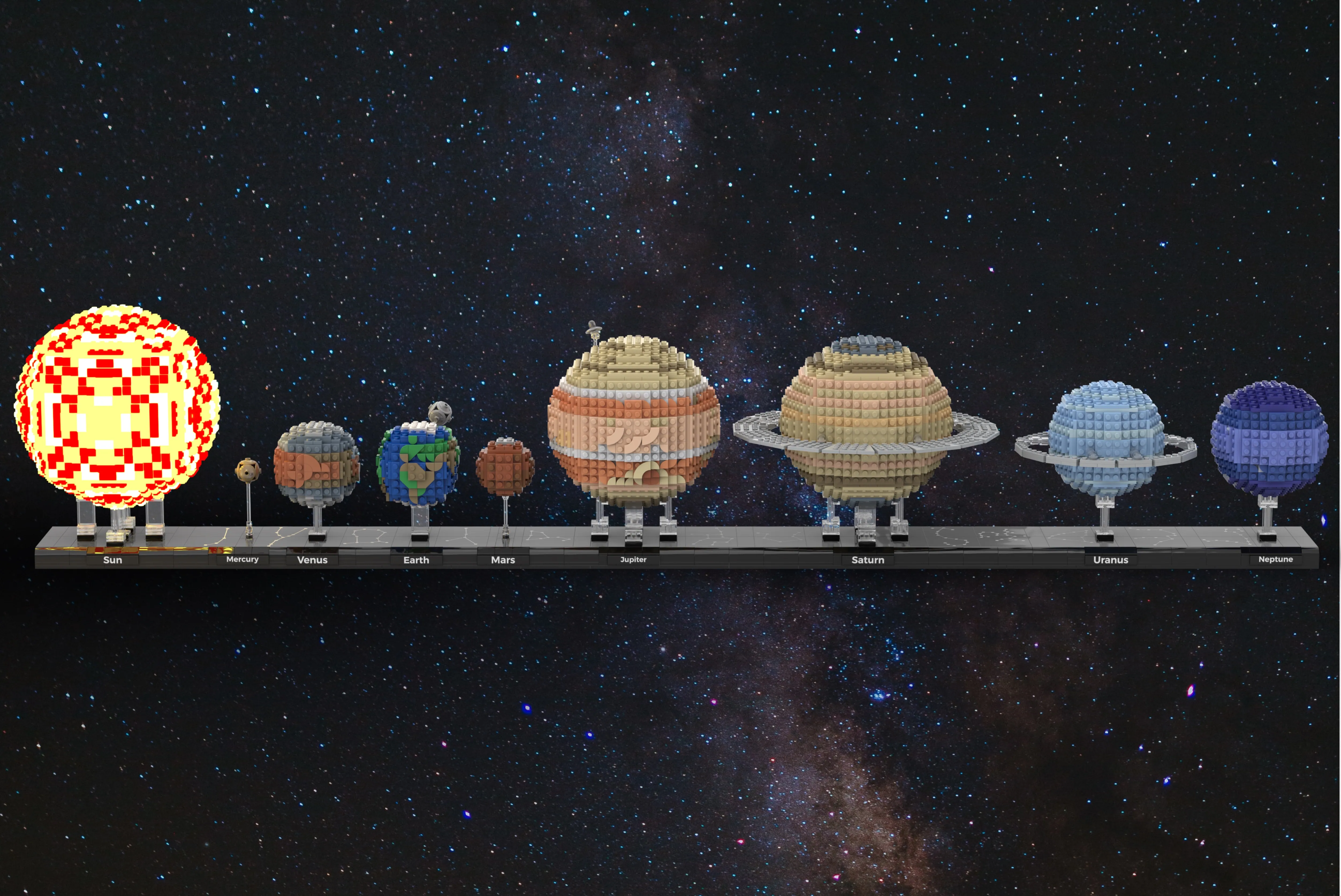The Solar System and Zodiac Constellations | LEGO® Ideas