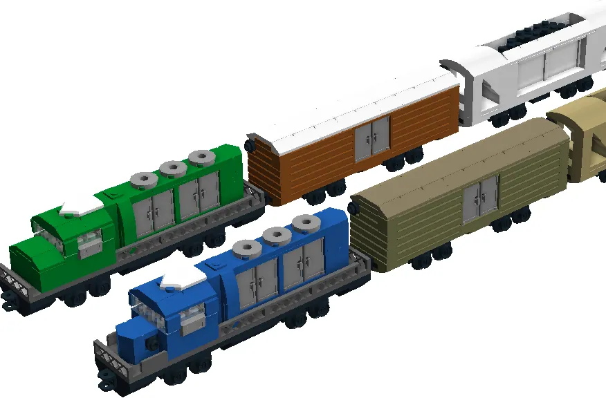 Miniature Trains | LEGO® Ideas