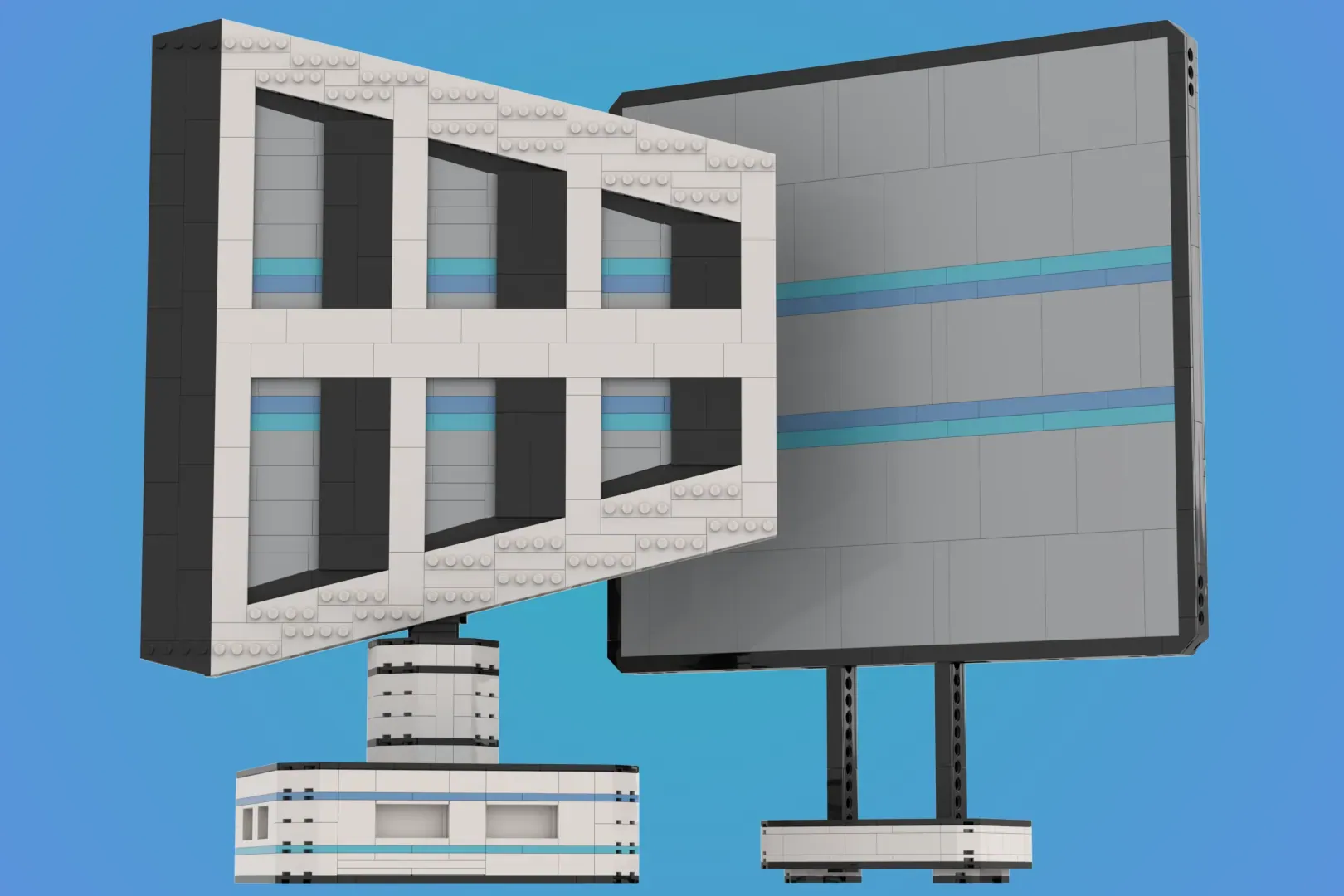 LEGO Art in Motion—Ames Window Illusion | LEGO® Ideas