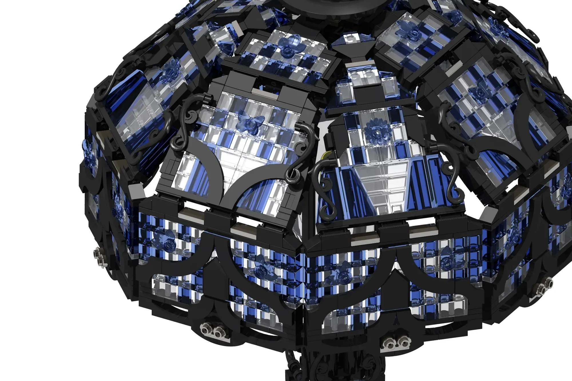 A Tiffany-Inspired Stained Glass Lamp | LEGO® Ideas