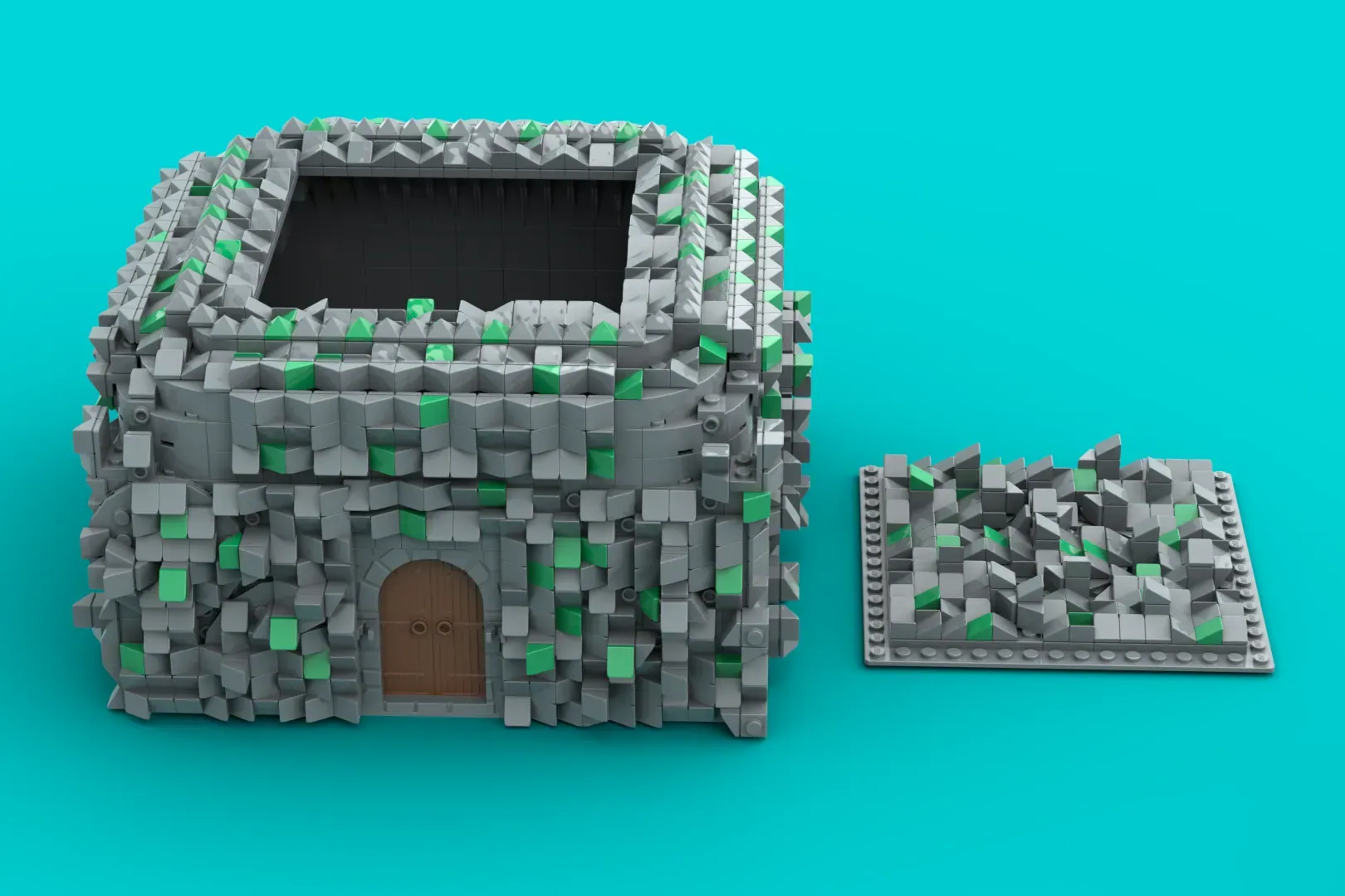 Hidden Stone Cabin | LEGO® Ideas