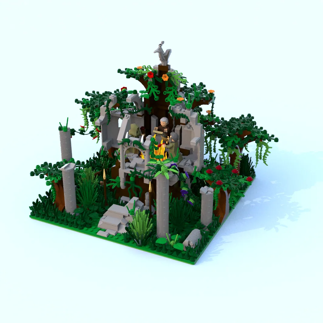 Druid Gathering in the Forest | LEGO® Ideas