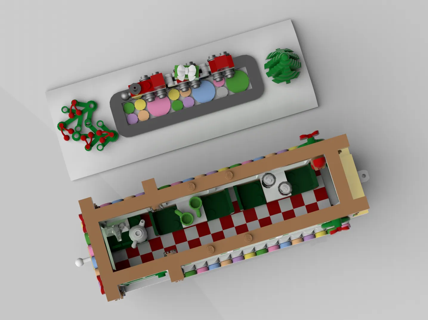 Gingerbread Glide | LEGO® Ideas