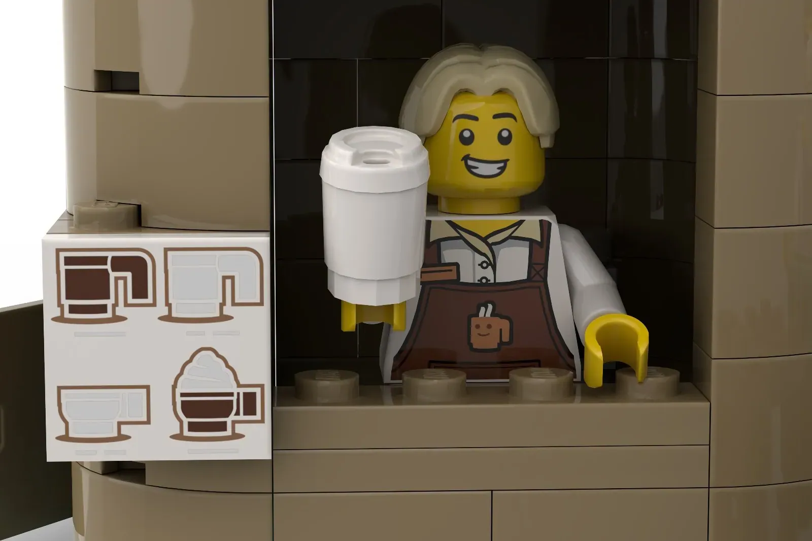 Cozy Coffee Vendor | LEGO® Ideas