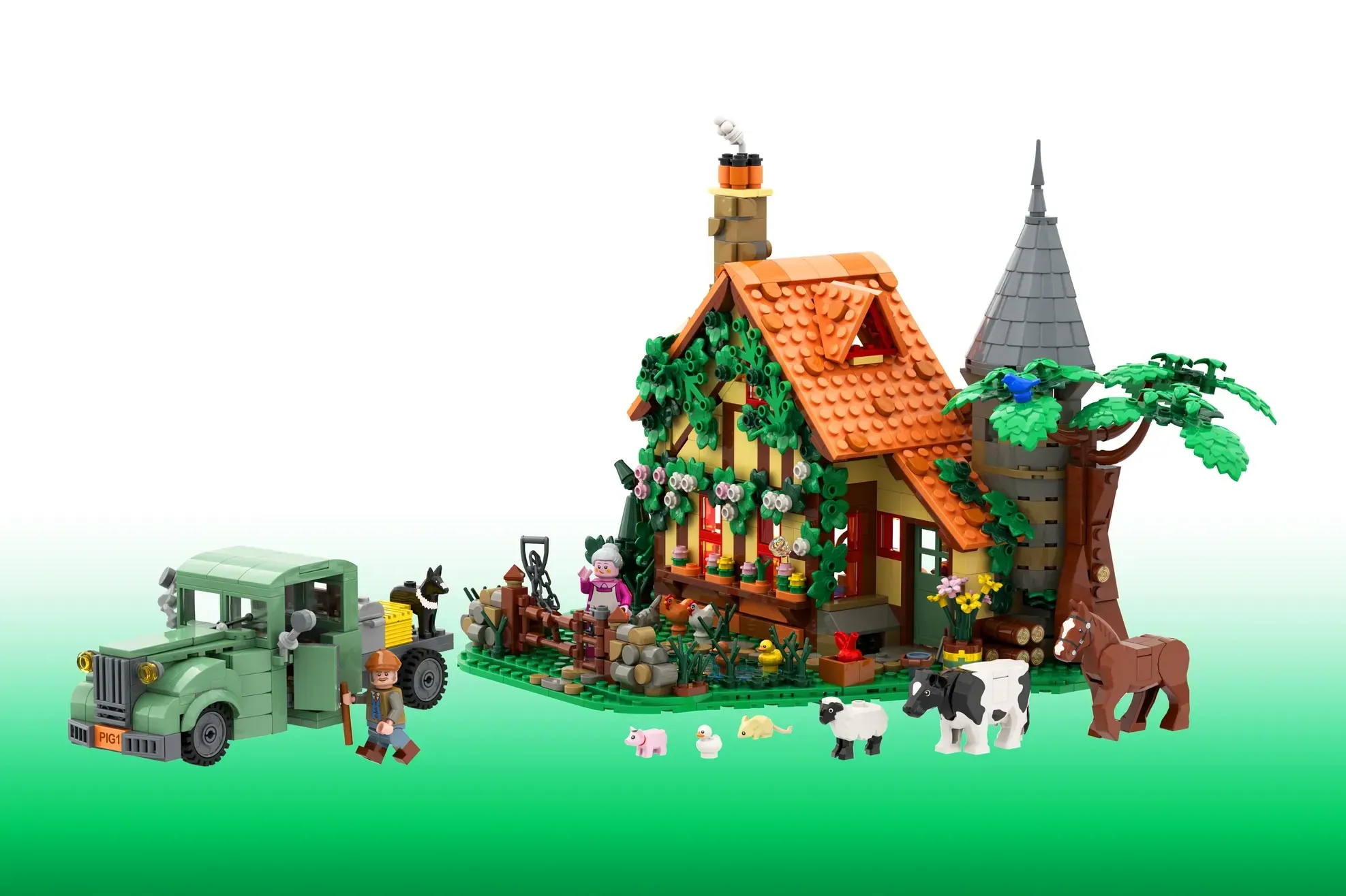 Babe the Sheep Pig's Farm Cottage | LEGO® Ideas