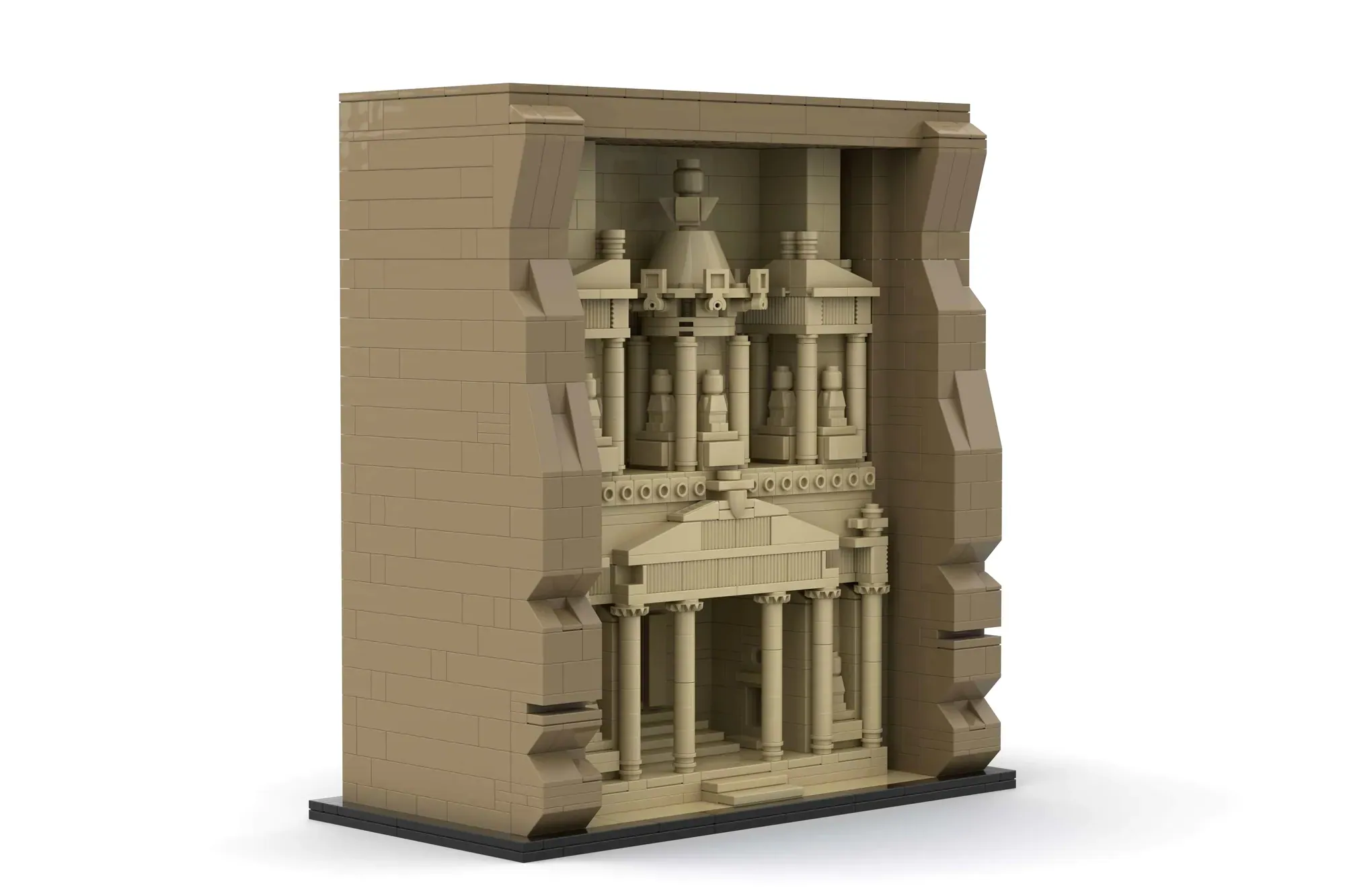 Al Khazneh Al Faroun (Treasury Palace - PETRA) | LEGO® Ideas