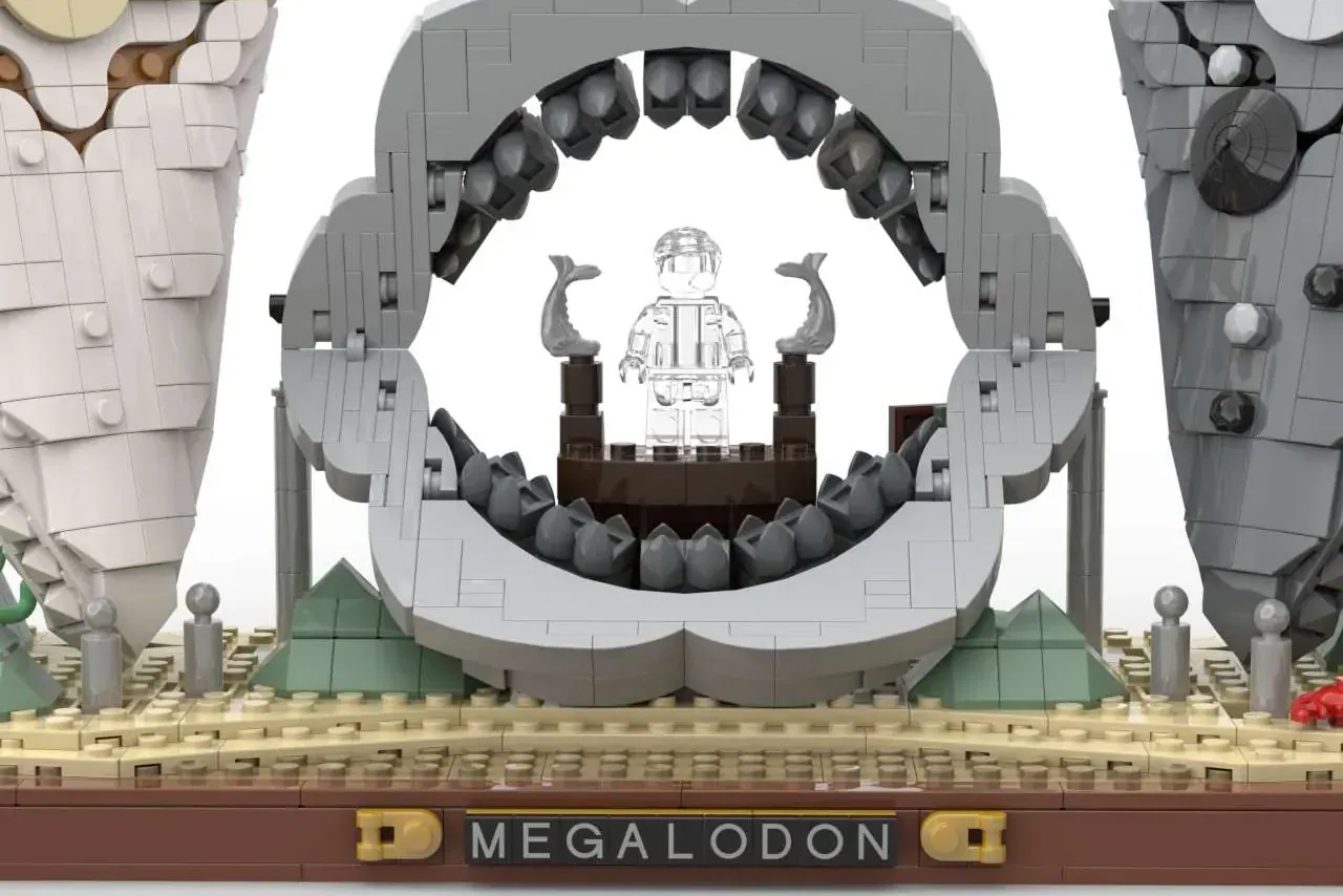 Megalodon Shark Tooth Display | LEGO® Ideas