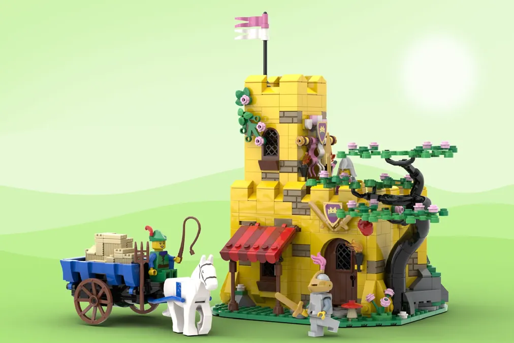LEGO IDEAS - Yellow Castle Lookout
