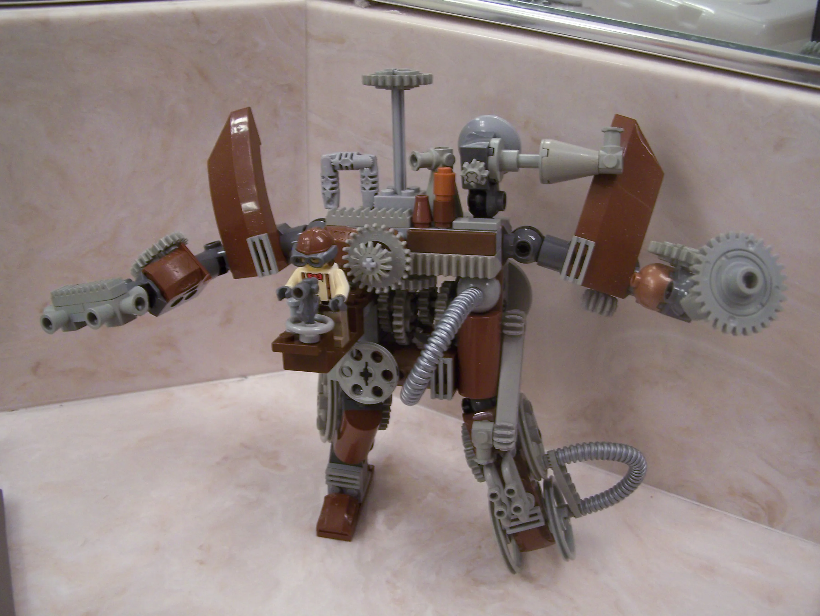 Steam Punk Clockwork Mech | LEGO® Ideas