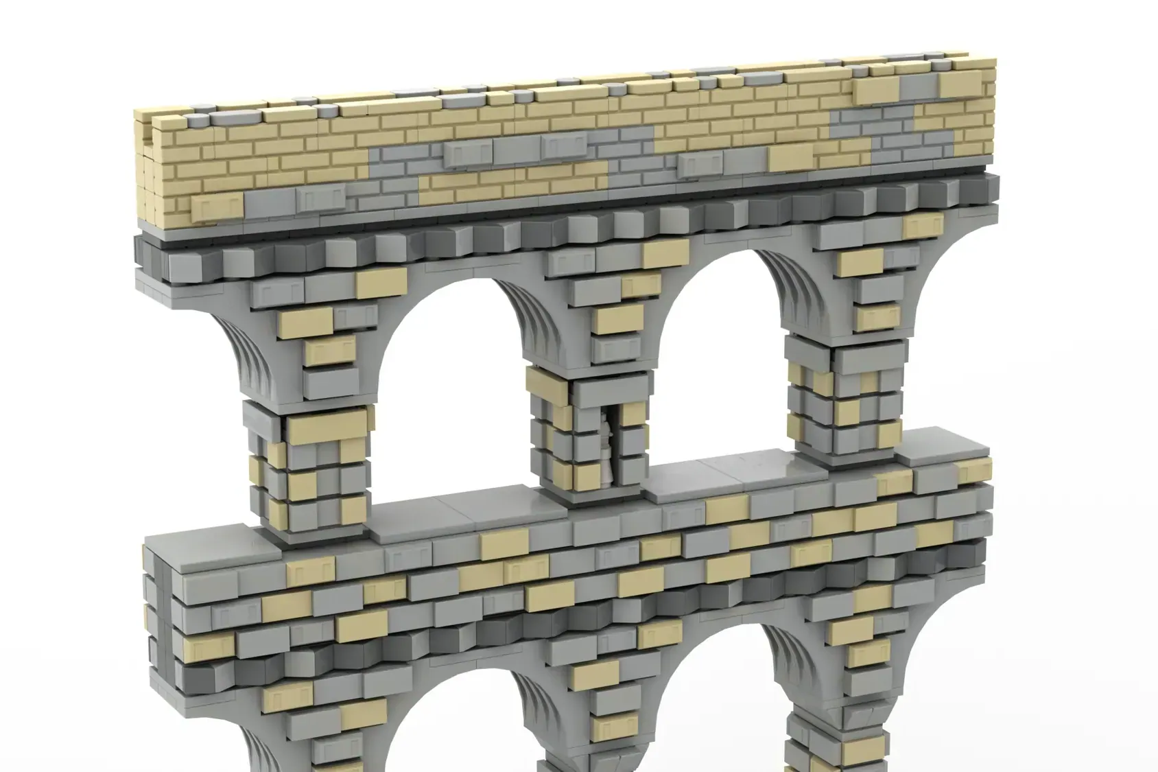 The Roman Aqueduct of Segovia: An Ancient Engineering Marvel in LEGO ...