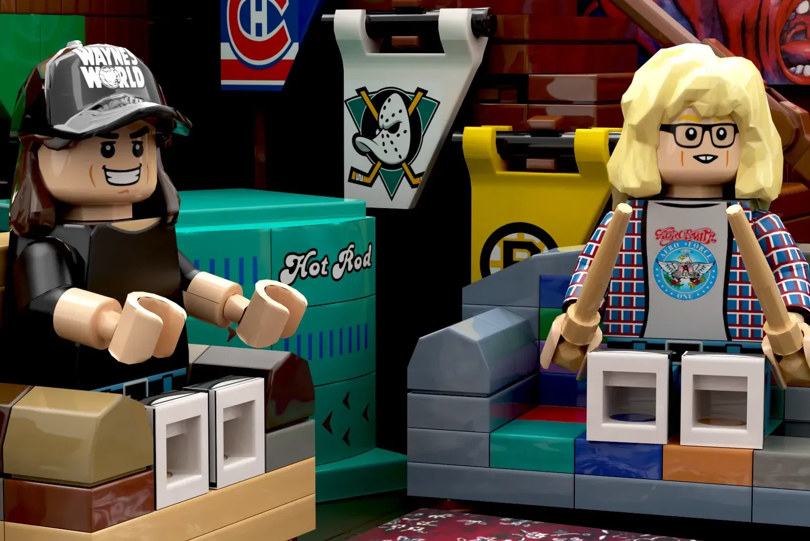 Wayne’s World Basement Studio | LEGO® Ideas