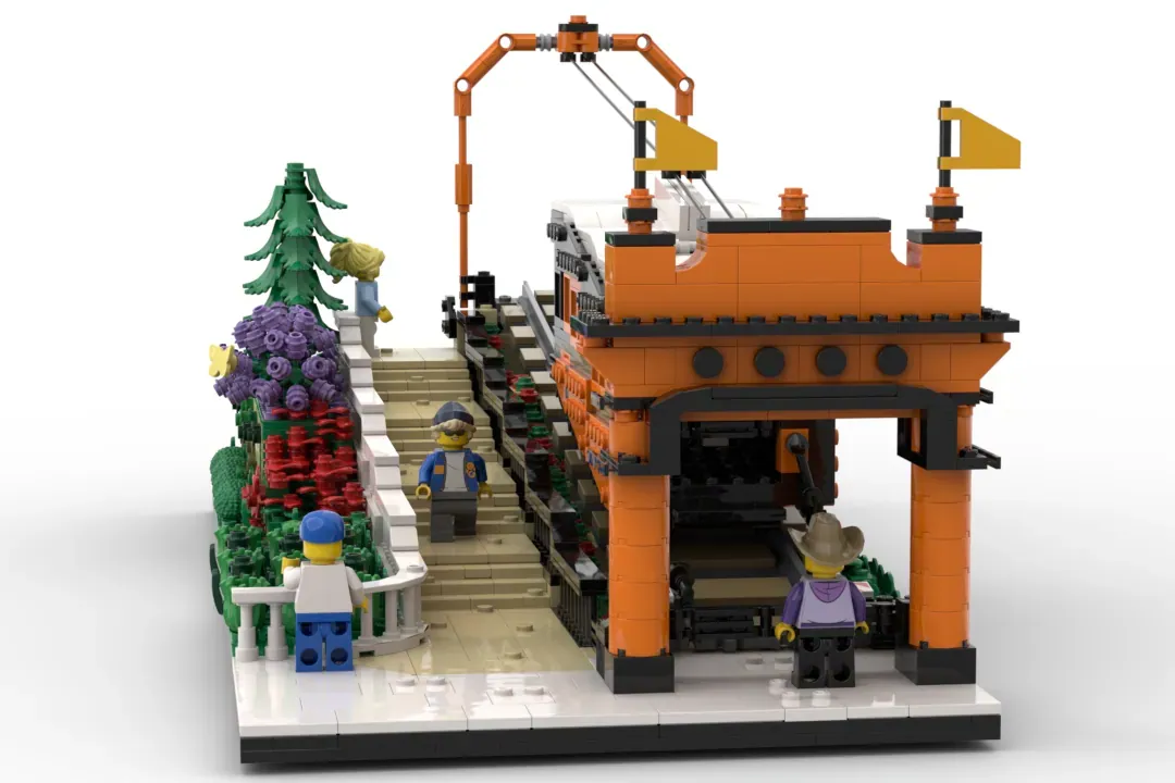 Lego City Funicular Inspired by Angels Flight Railway - Los Angeles ...