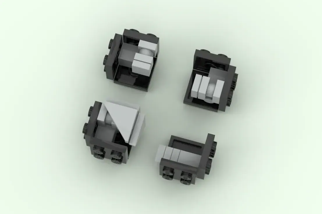 Fully Functional 2x2 Rubik's Cube | LEGO® Ideas