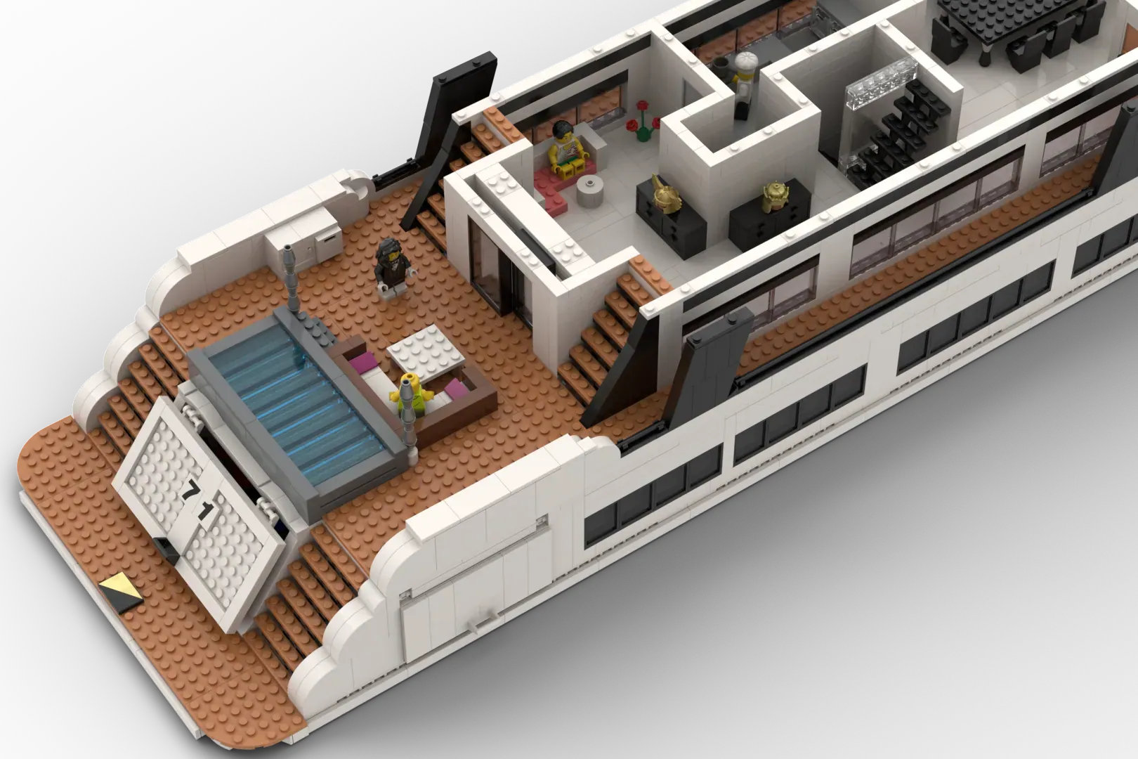 Mega Yacht | LEGO® Ideas