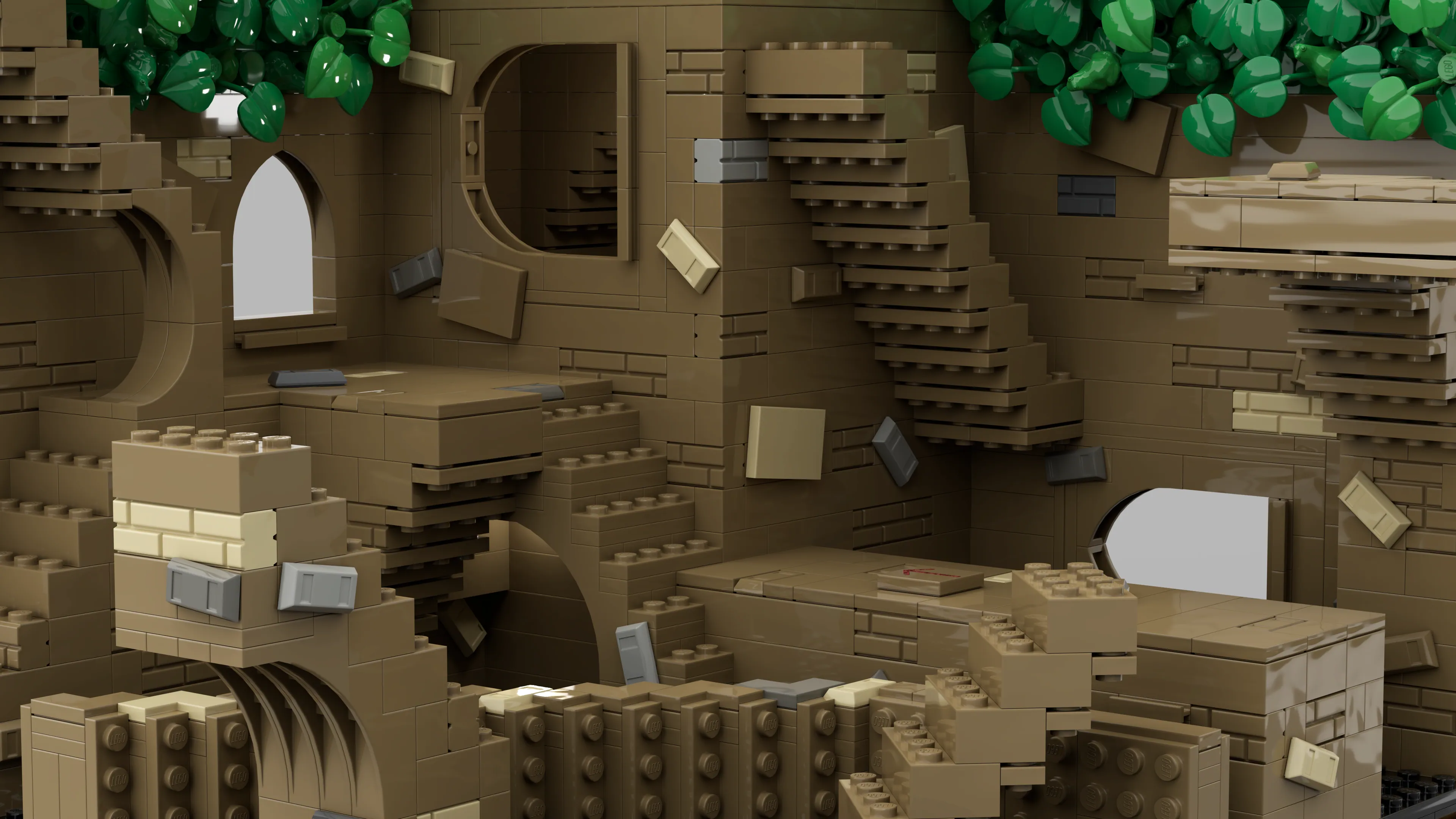 Jim Henson’s Labyrinth: Escher Room | LEGO® Ideas