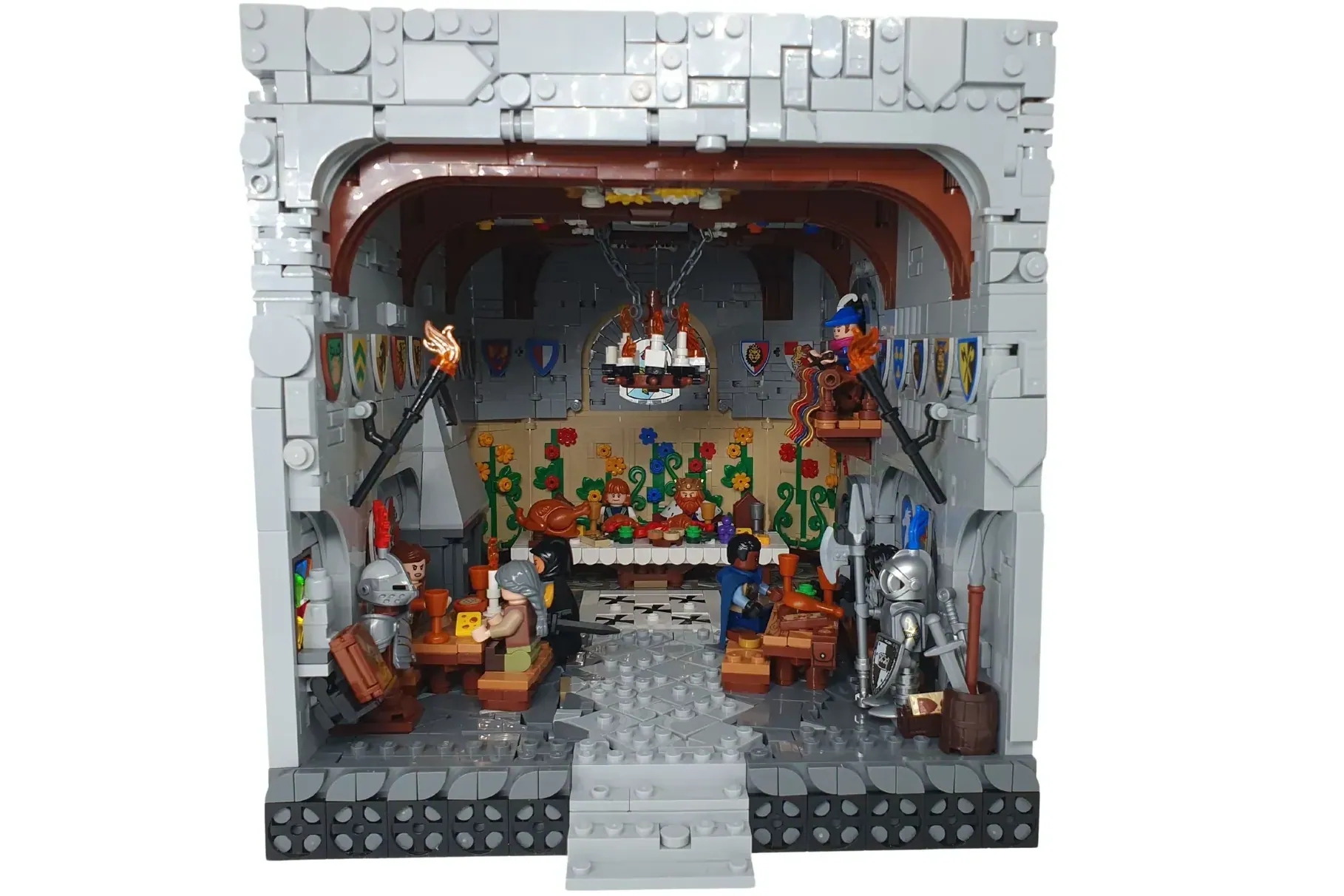 Medieval Great Hall Book Nook | LEGO® Ideas