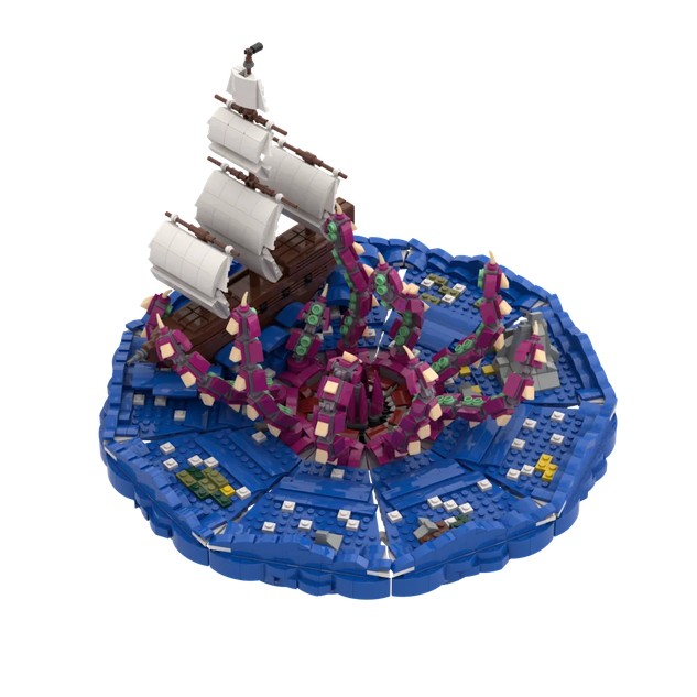 Lego Kraken Attack