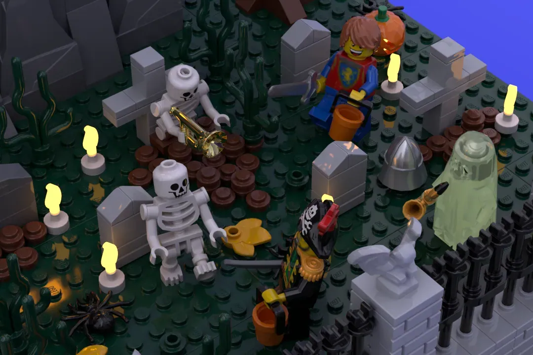 Midnight Adventure at the Nightmare Mansion | LEGO® Ideas