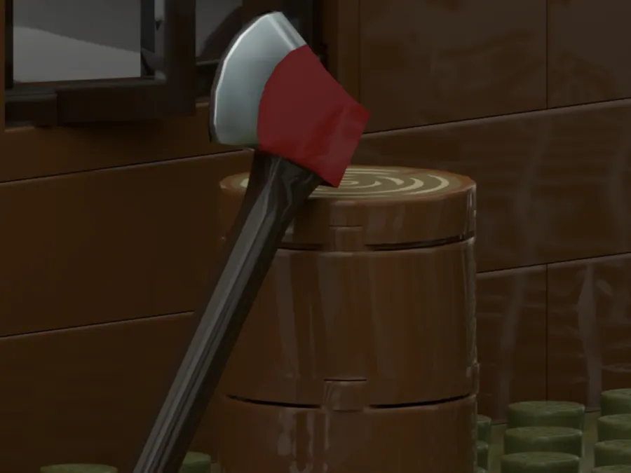 Cabin in an Evergreen Forest | LEGO® Ideas